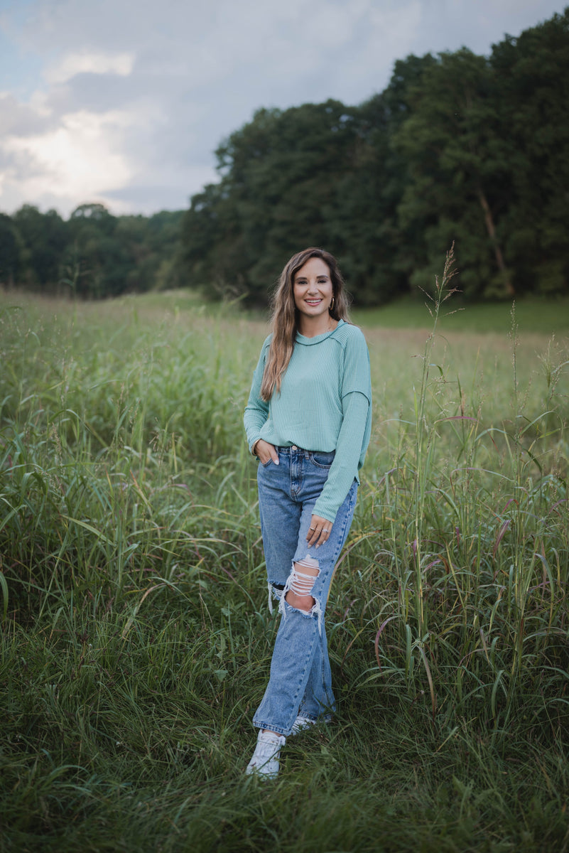 Jaiden Jade Corded Top – Stella & Finns